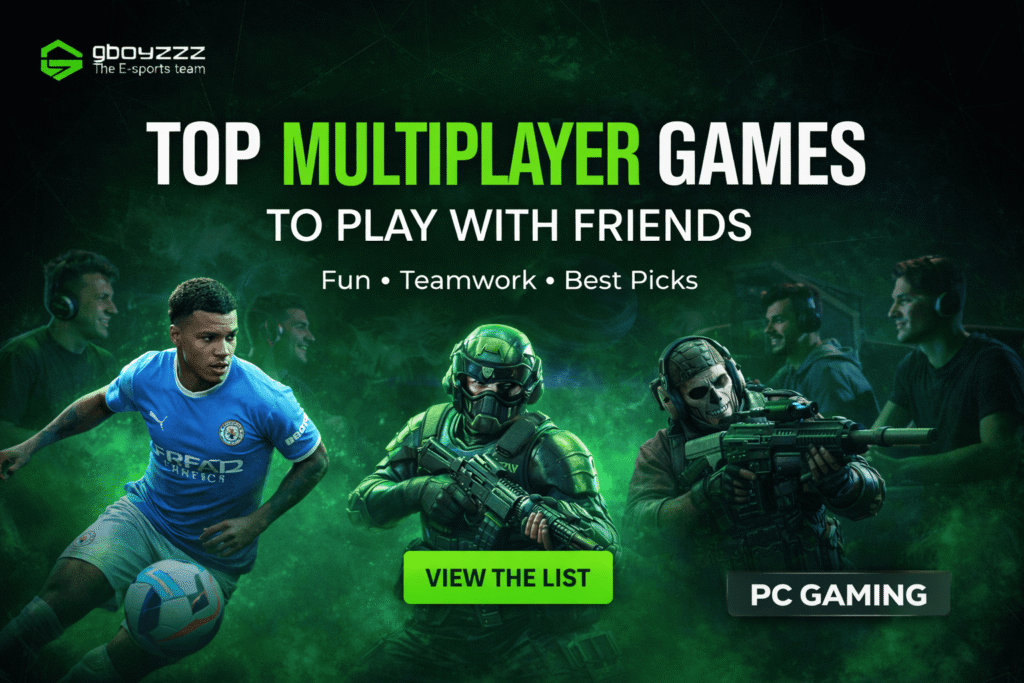 Top Multiplayer Games to Play With Friends (2026)